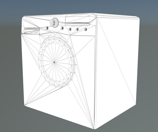 ArtStation - Washing Machine | Game Assets