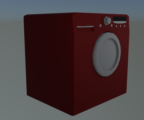 ArtStation - Washing Machine | Game Assets