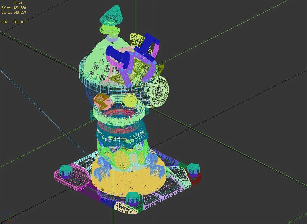 ArtStation - Combat tower normal state | Resources