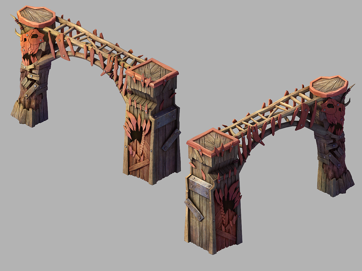 ArtStation - Steam Port - Gate 02 | Game Assets