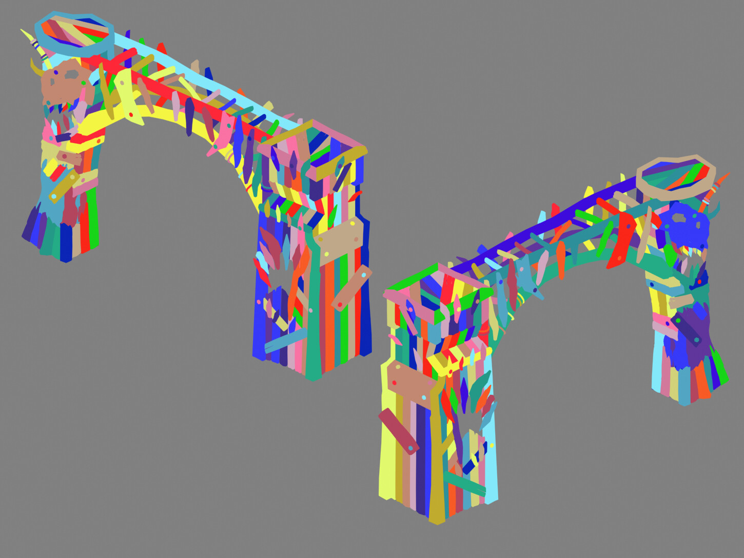 ArtStation - Steam Port - Gate 02 | Game Assets