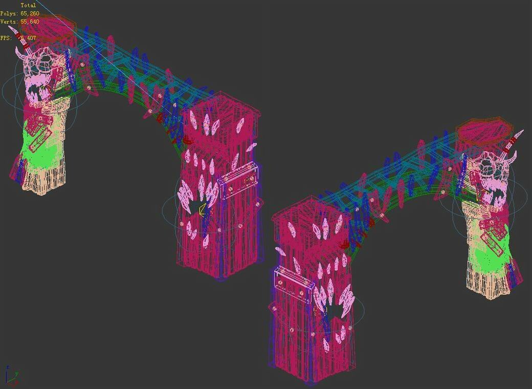 ArtStation - Steam Port - Gate 02 | Game Assets