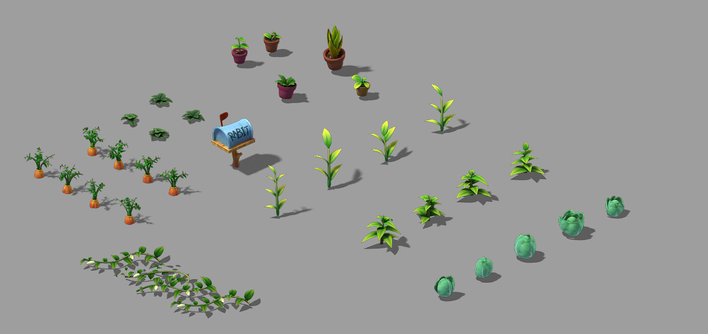 ArtStation - Plant - Tree House - Building 03 | Game Assets