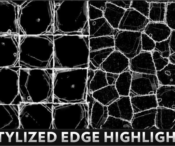 ArtStation - Stylized Edge Highlight - Substance Designer Node | Resources