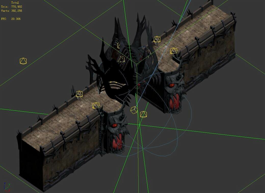 ArtStation - Hell - Gate 065 | Game Assets