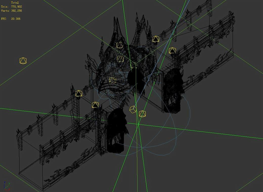 ArtStation - Hell - Gate 065 | Game Assets