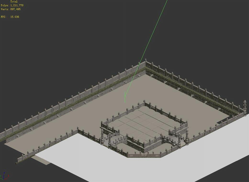 ArtStation - Square - Lake Wall 23 | Game Assets