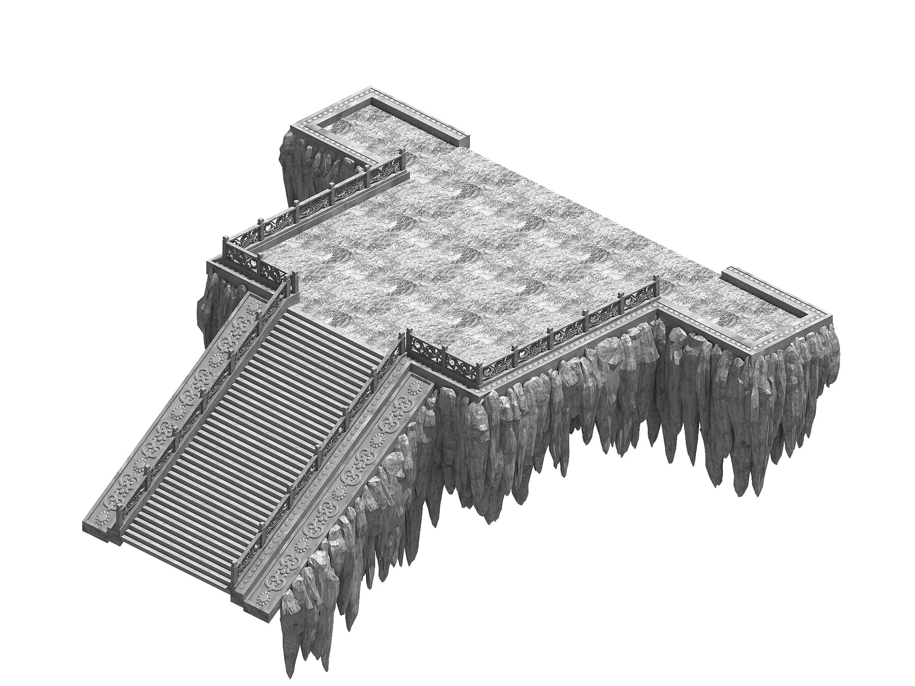 ArtStation - Square Steps - Front Door 32 | Game Assets