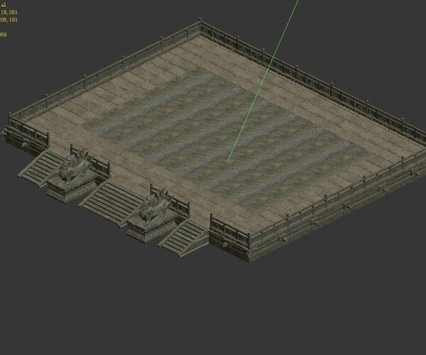 ArtStation - Heyang Plaza - Platform 04 | Game Assets