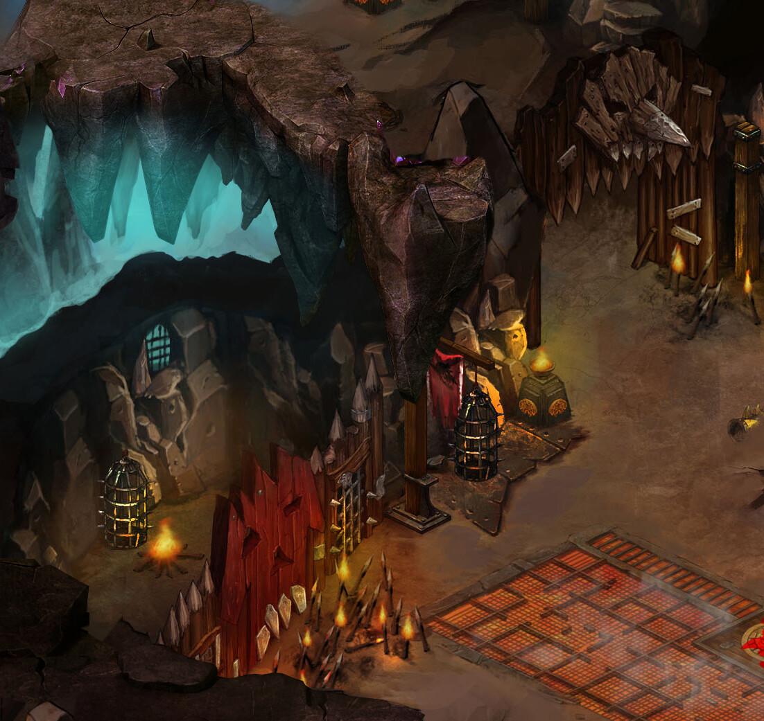 ArtStation - Blacklight Cavern - Dwarf Cell | Game Assets