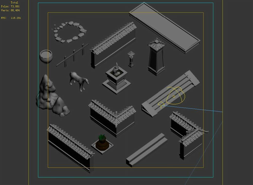 ArtStation - Building components - big props | Game Assets