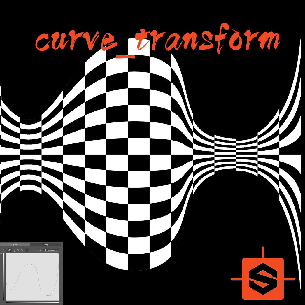 ArtStation - curve_transform node for substance designer | Resources