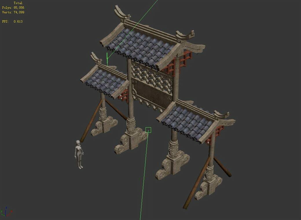 ArtStation - Street - Archway 62 | Game Assets