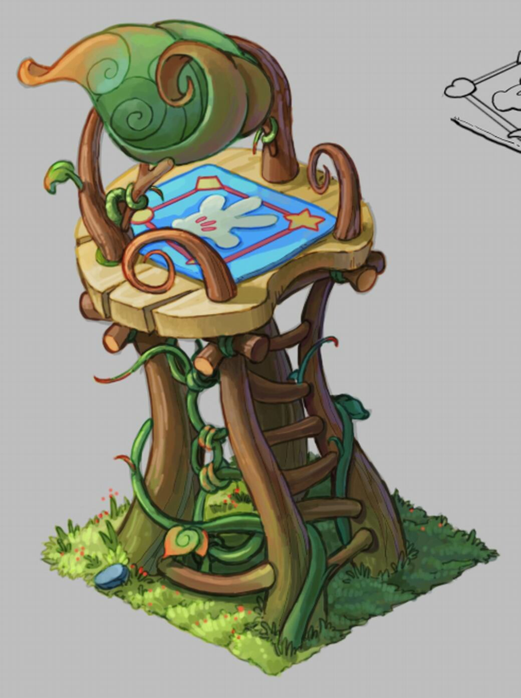 ArtStation - Cartoon - City - Watchtower 32 | Game Assets