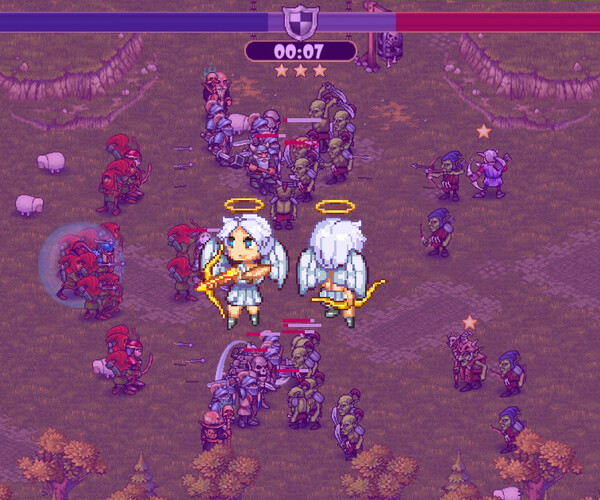 ArtStation - Pixel Art Chibi: Angel / Royal Pixel / Isometric | Game Assets