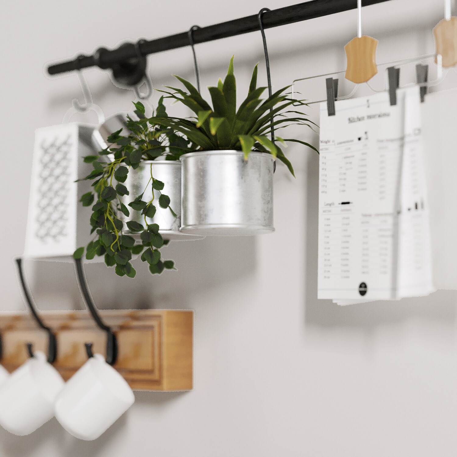 ArtStation - kitchen shelf accessories | Resources