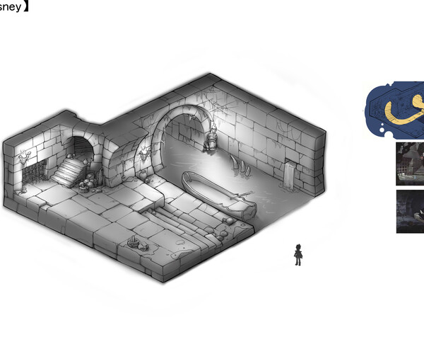 ArtStation - Alchemist House - Ground Floor 06 | Game Assets