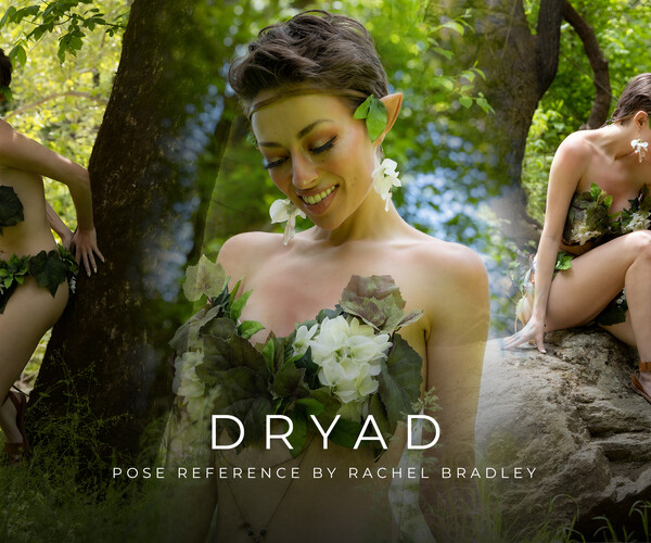 ArtStation - Dryad - Pose Reference for Artists | Resources