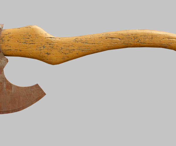 ArtStation - axe rusty | Game Assets
