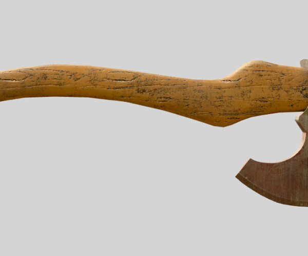 ArtStation - axe rusty | Game Assets