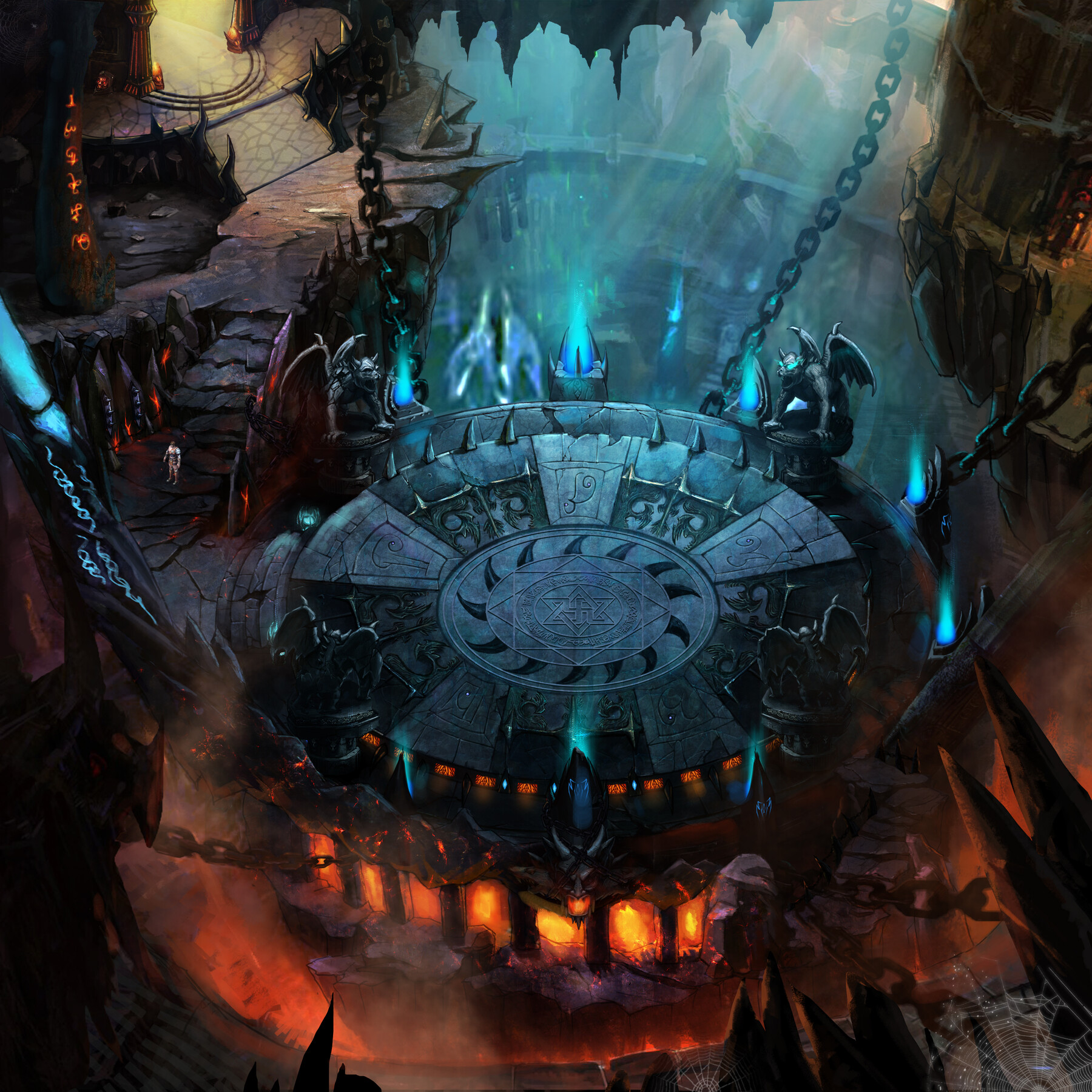 ArtStation - Underworld - BOSS station 01 | Game Assets