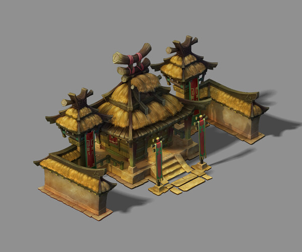 ArtStation - Desert - Gang - Architecture | Game Assets
