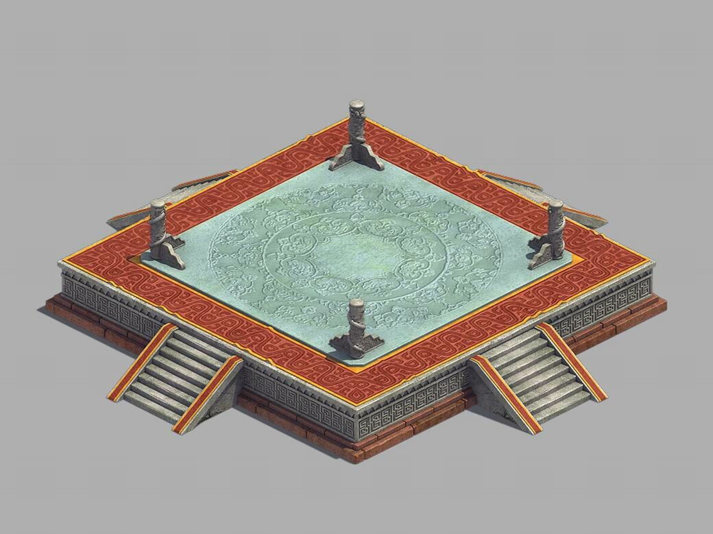 ArtStation - Competition Arena - Athletics - Yantai 03 | Game Assets