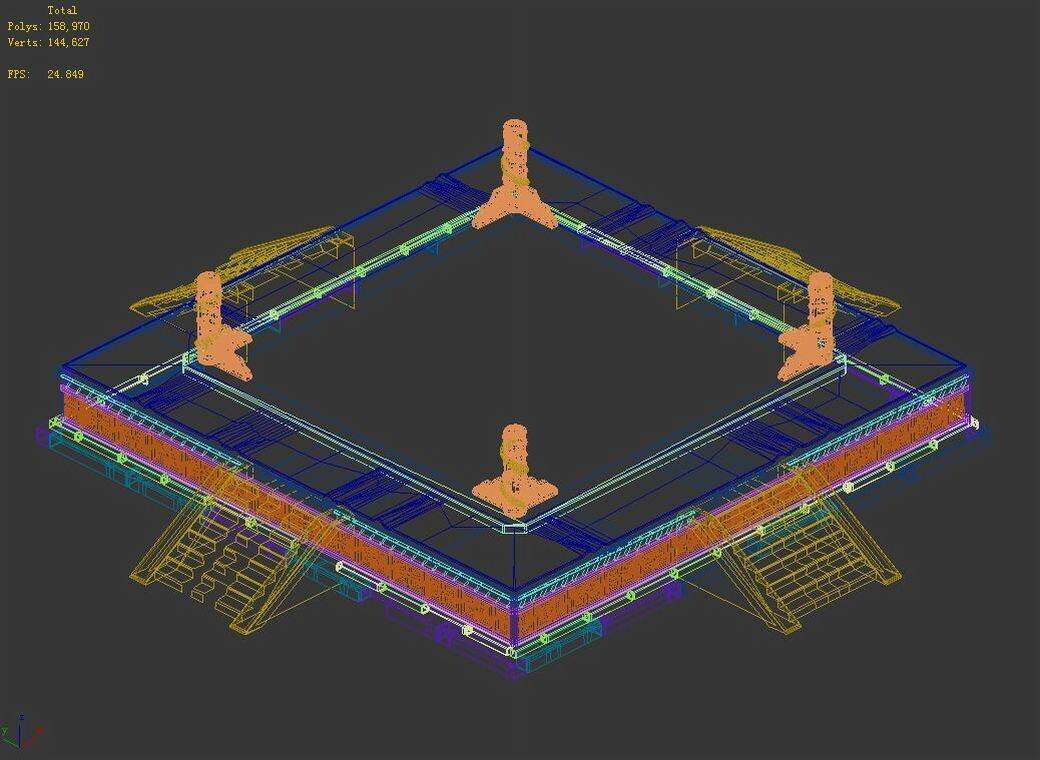 ArtStation - Competition Arena - Athletics - Yantai 03 | Game Assets