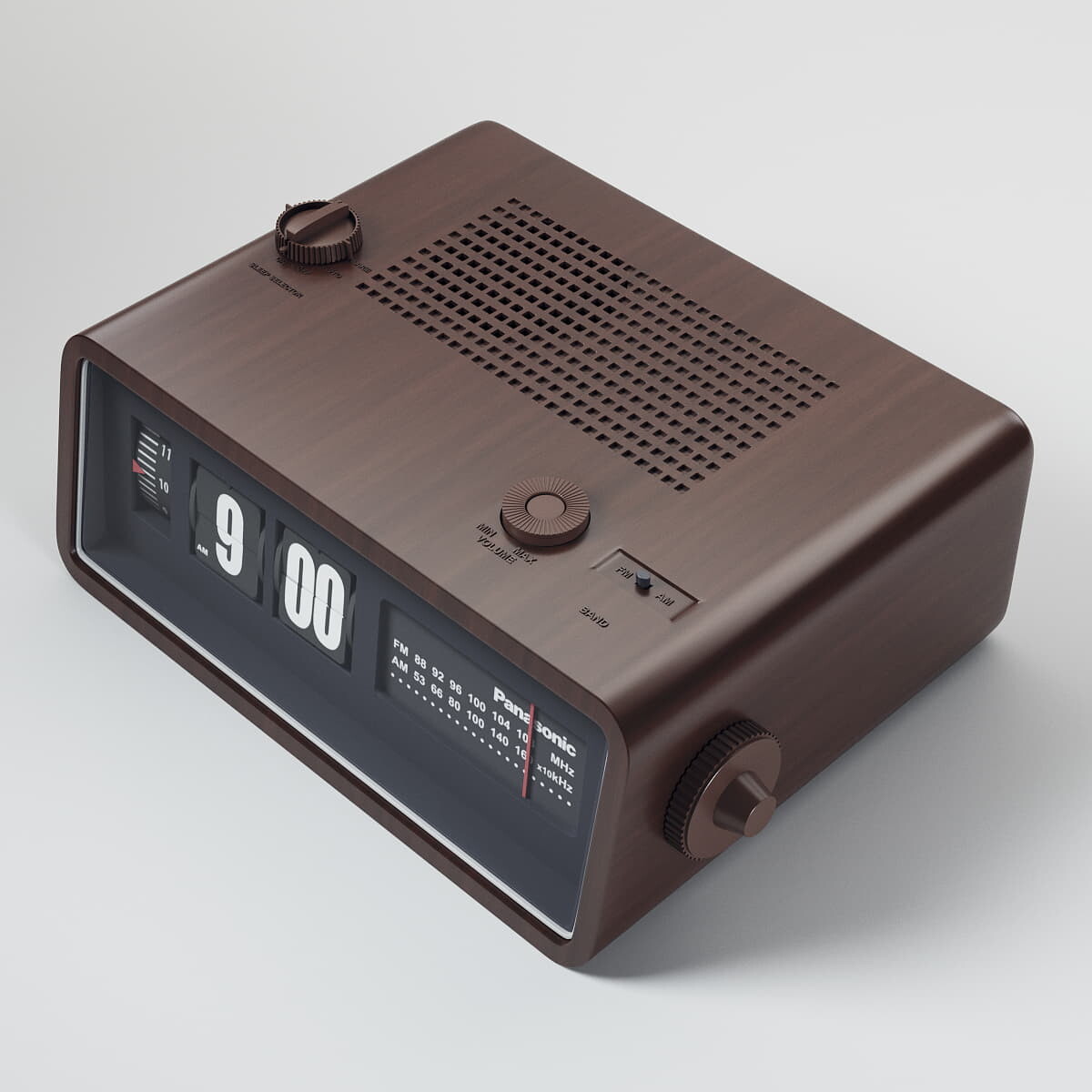 ArtStation - Retro Television Set, Flip Clock and Telephone | Resources