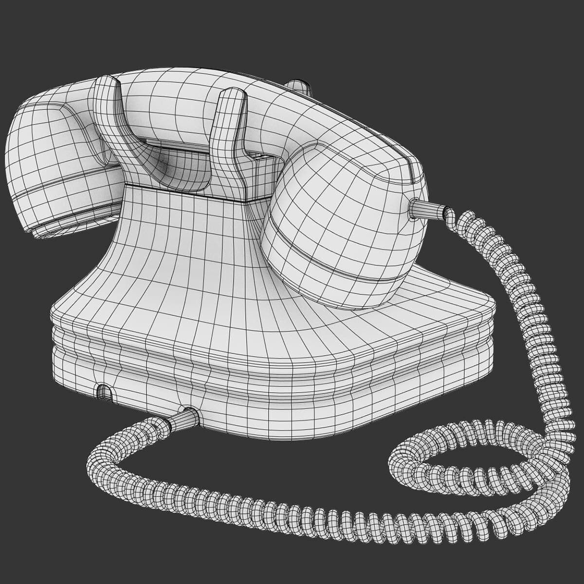 ArtStation - Retro Telephones Pack | Resources