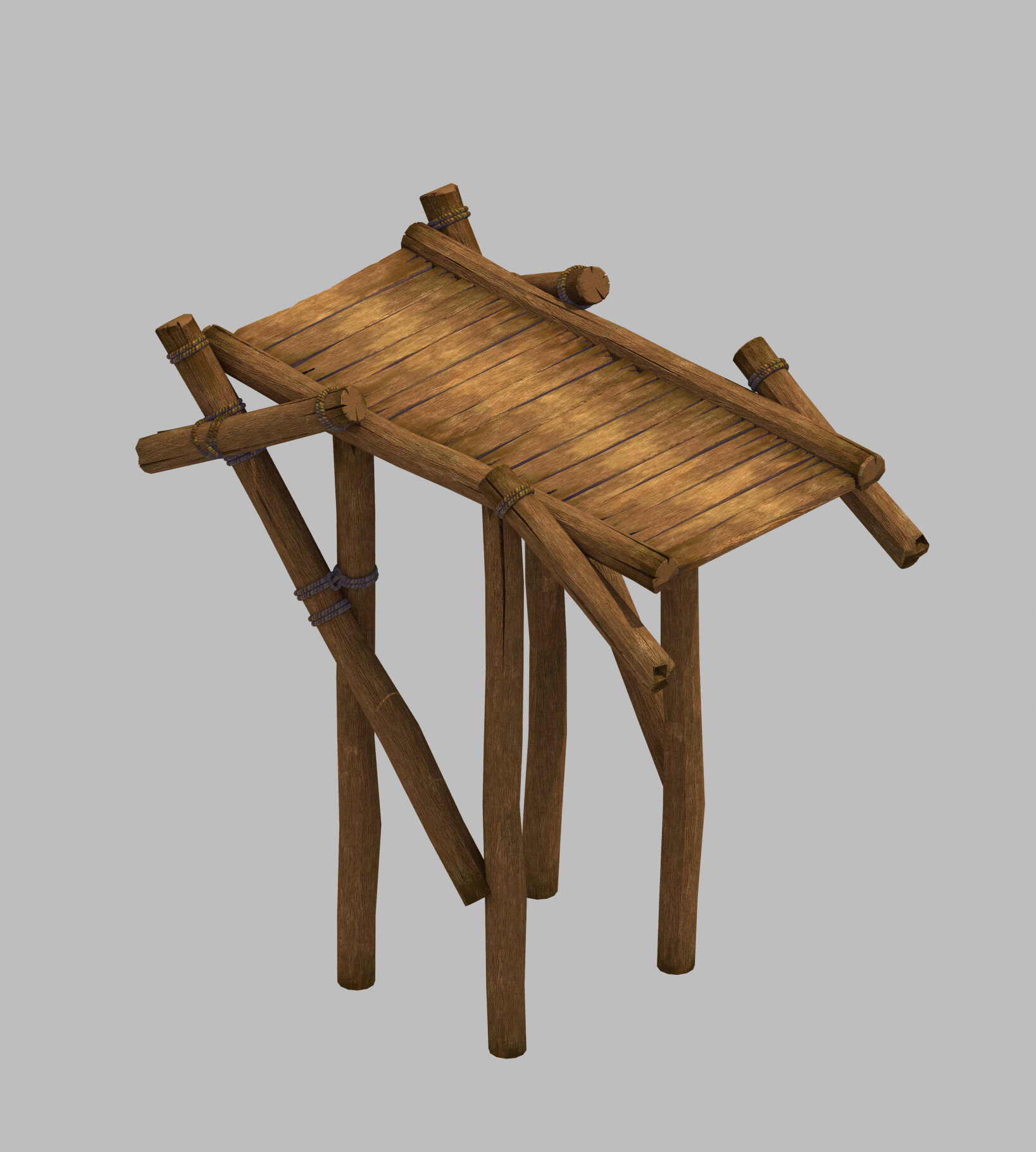 ArtStation - City Gate - Wooden Bridge 06 | Game Assets