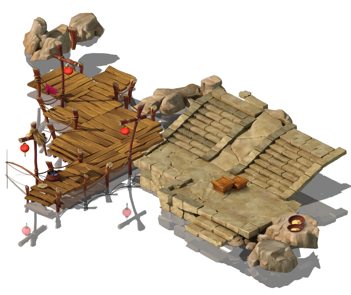 ArtStation - City - Pier 23 | Game Assets