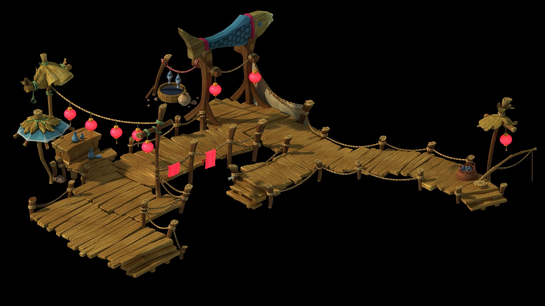 ArtStation - City - Pier 32 | Game Assets