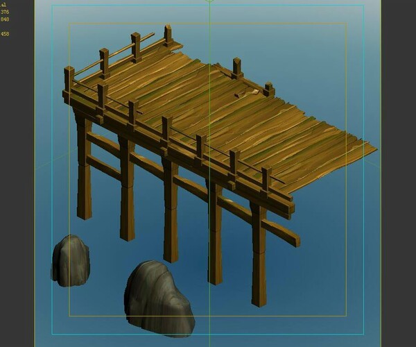 ArtStation - City - Wood Platform | Game Assets