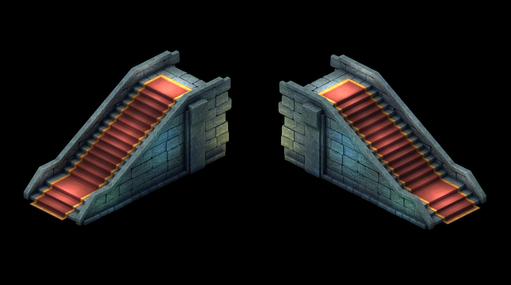 ArtStation - The Palace - Stone Ladder 06 | Game Assets