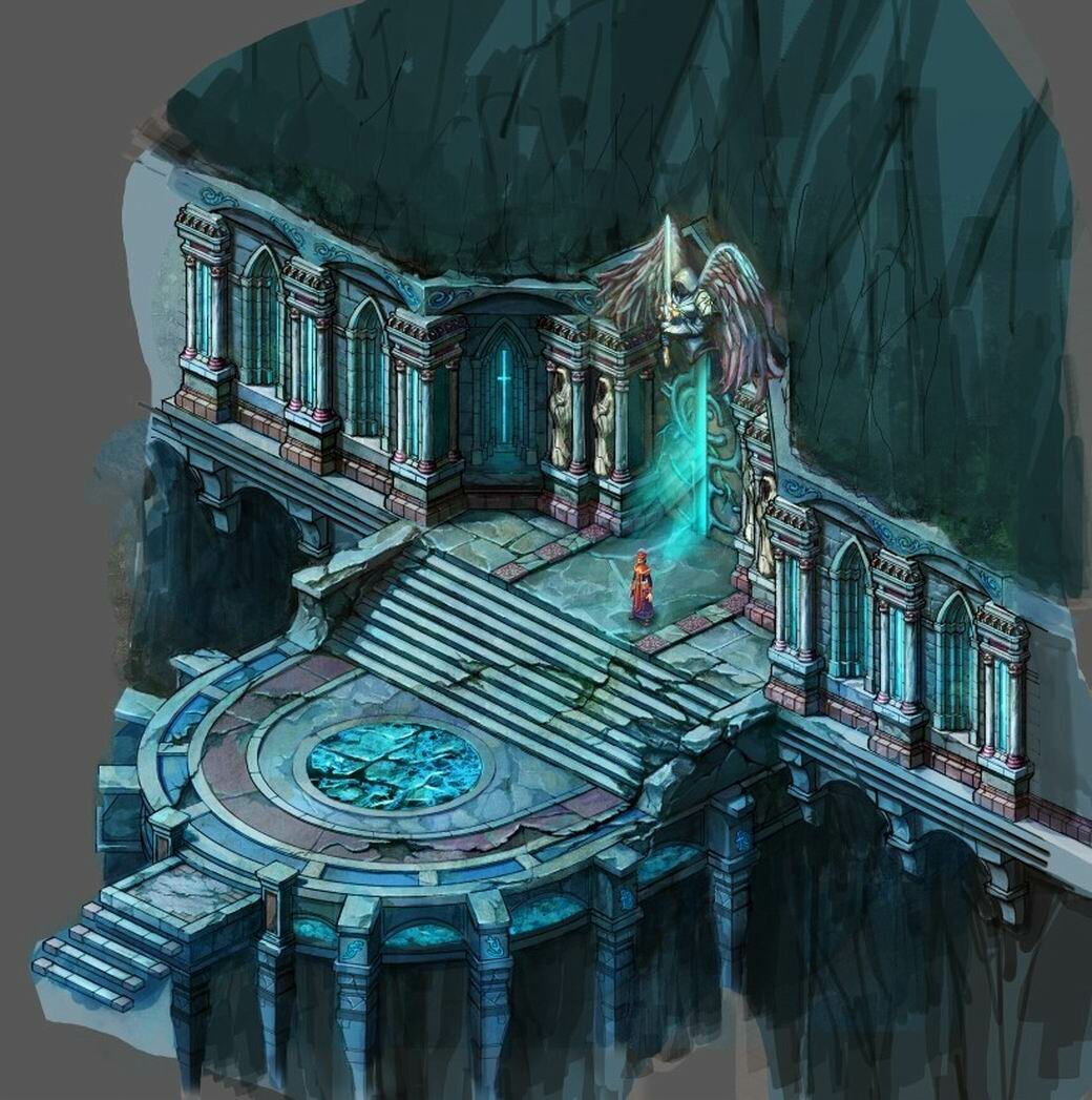 ArtStation - Palace - Temple 01 | Game Assets