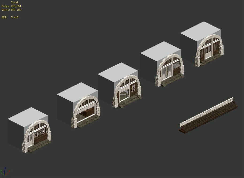 ArtStation - Mountain Building - Cave | Game Assets