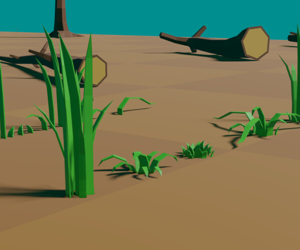 ArtStation - Forest pack (low poly) | Game Assets