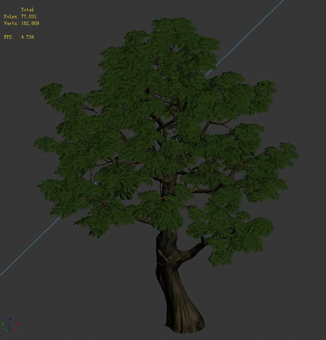 ArtStation - Horde Plants - Big Trees 02 | Game Assets