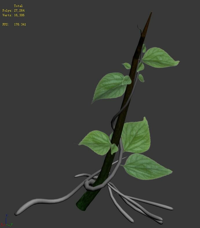 ArtStation - Big Trees - Vines 02 | Game Assets