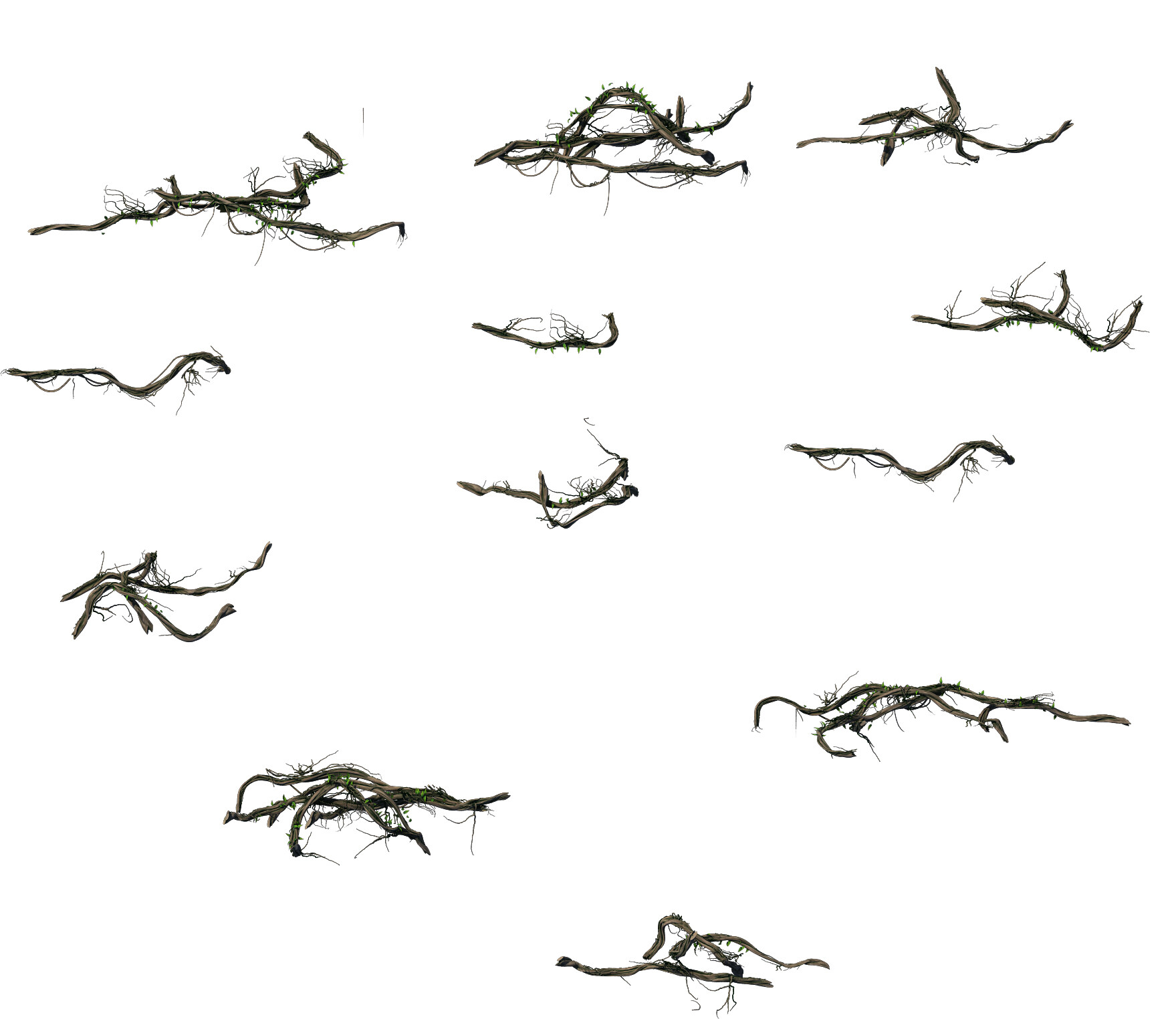 ArtStation - Big Trees - Vines 03 | Game Assets