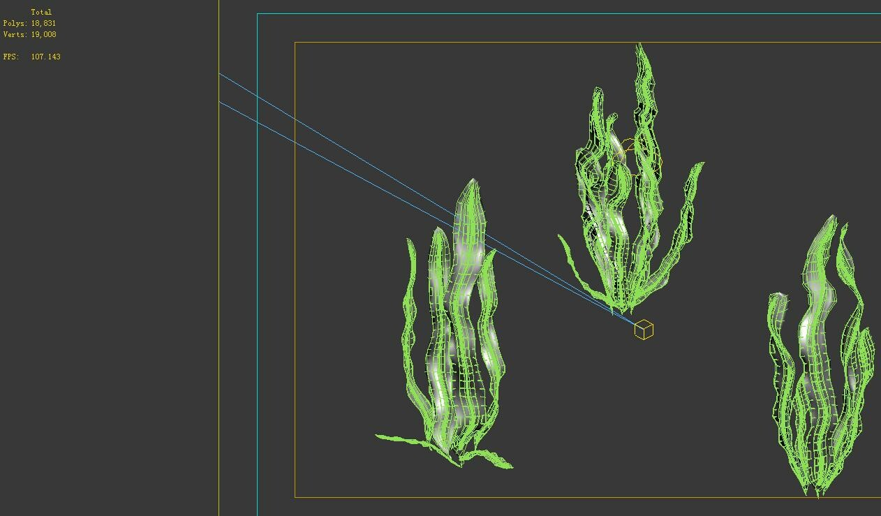 ArtStation - Game model - seabed - kelp | Game Assets