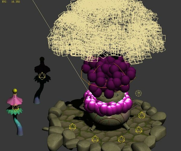 ArtStation - Cartoon Sky City - Tree Temple | Game Assets