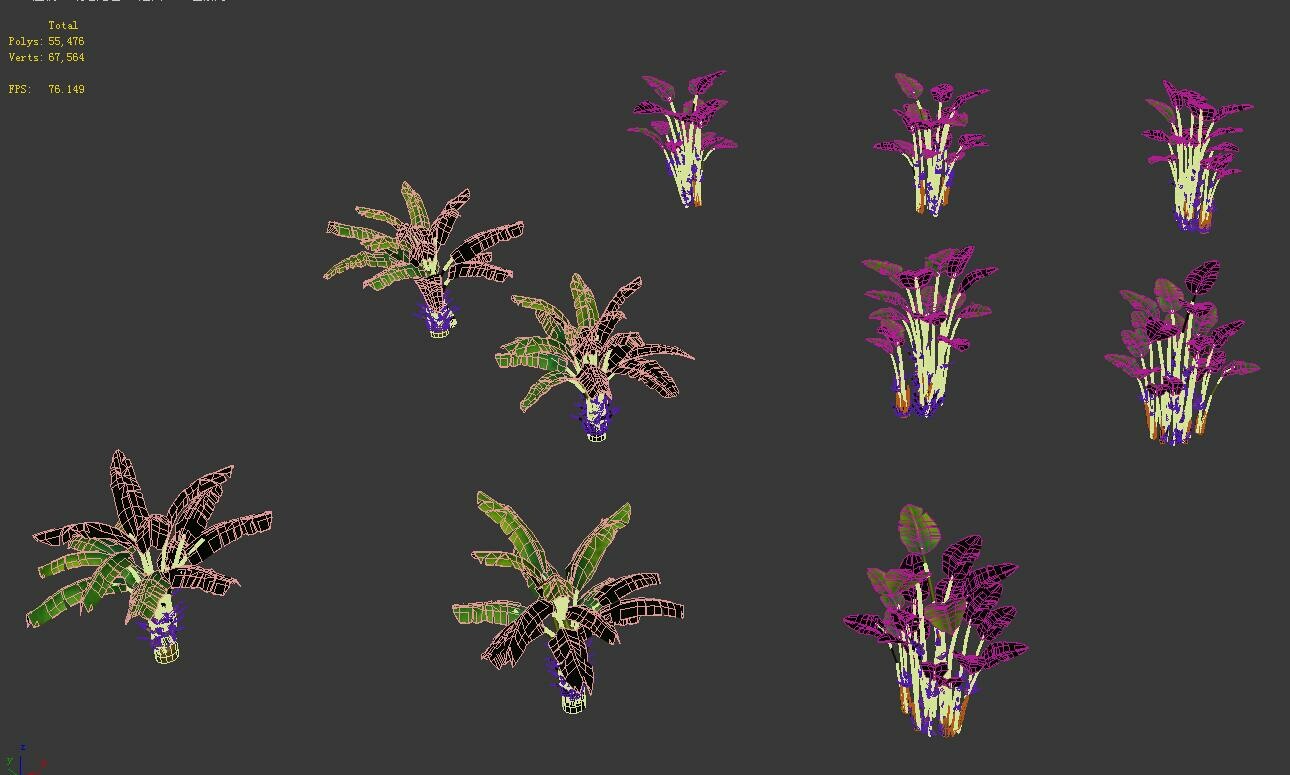 ArtStation - Daughter village - banana tree | Game Assets