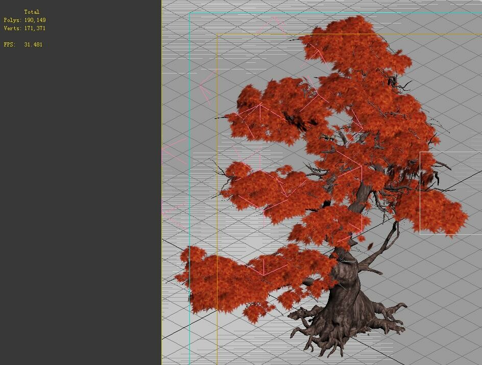 ArtStation - Game Model - Forest - Maple 5 | Game Assets