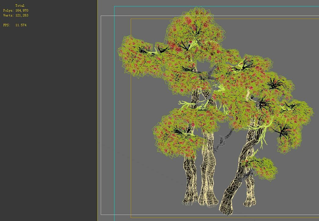 ArtStation - Game Model - Forest - Maple Tree 7 | Game Assets