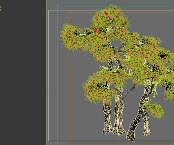 ArtStation - Game Model - Forest - Maple Tree 7 | Game Assets