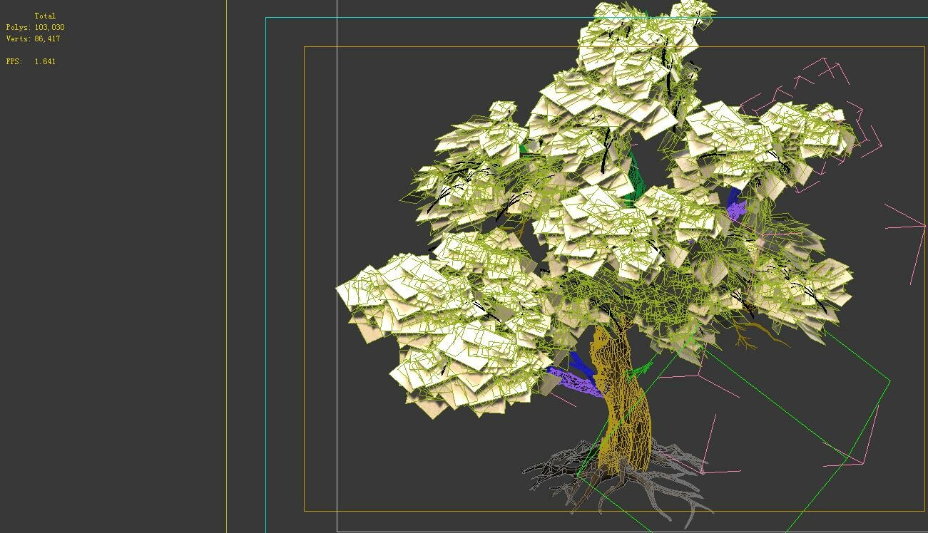 ArtStation - Game Model - Forest - Maple Tree 8 | Game Assets