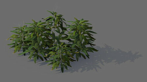 ArtStation - Game Model - Forest - Shrubs 04 | Game Assets