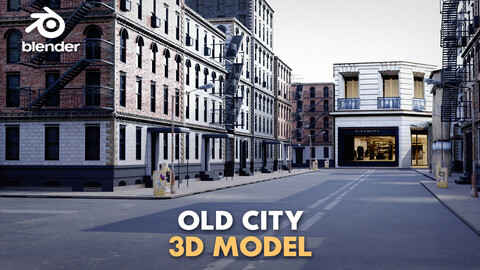 ArtStation - Old city | Game Assets